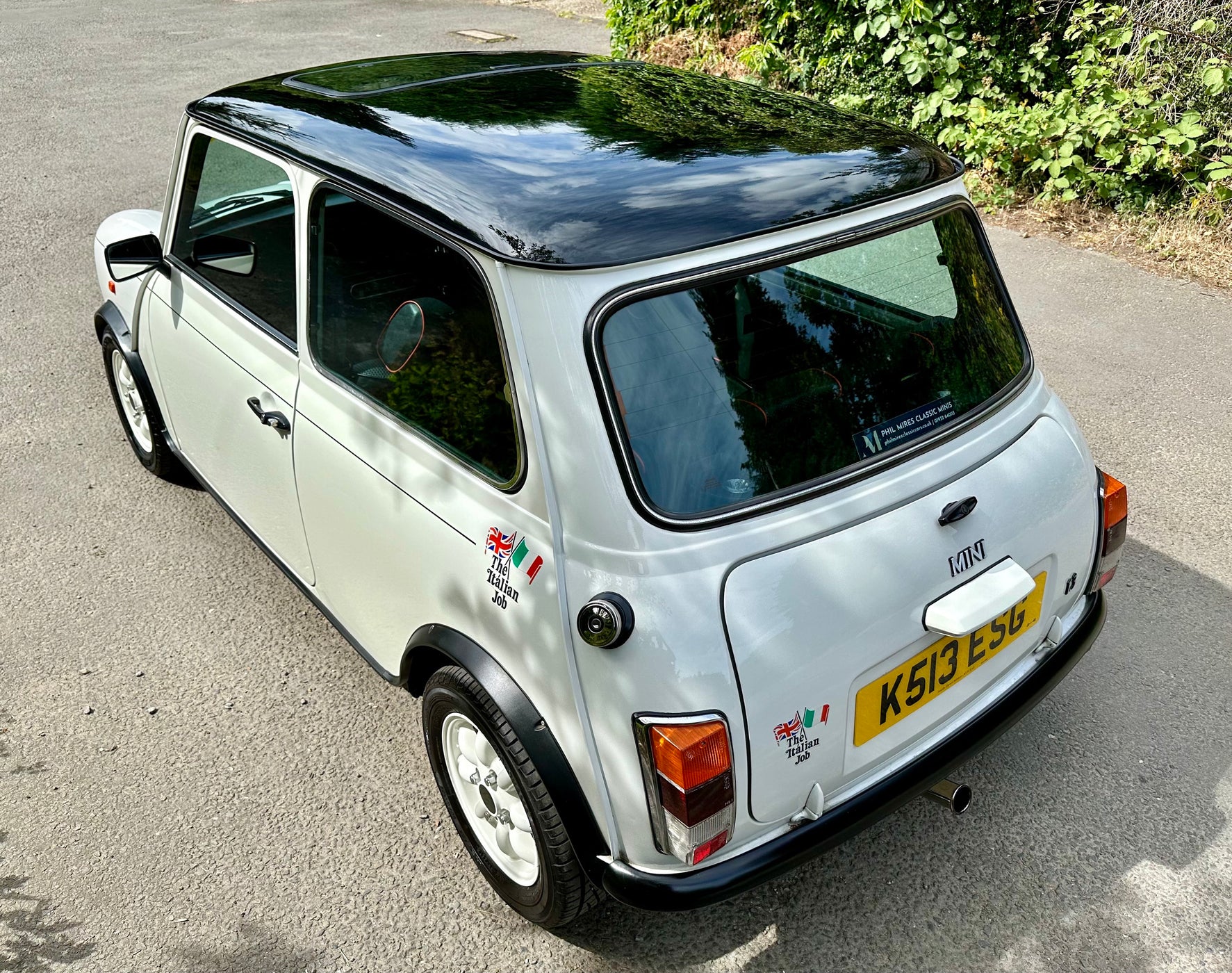1993 CLASSIC ROVER MINI ITALIAN JOB, LIMITED EDITION, DIAMOND WHITE ...