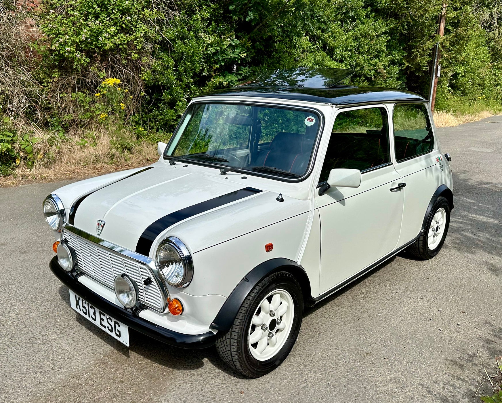 1993 CLASSIC ROVER MINI ITALIAN JOB, LIMITED EDITION, DIAMOND WHITE ...